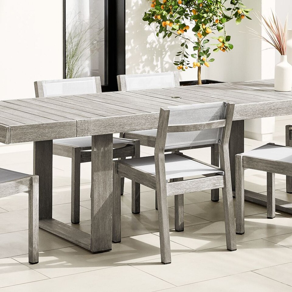 Portside Outdoor Expandable Dining Table (194cm - 269 cm) - West Elm UK