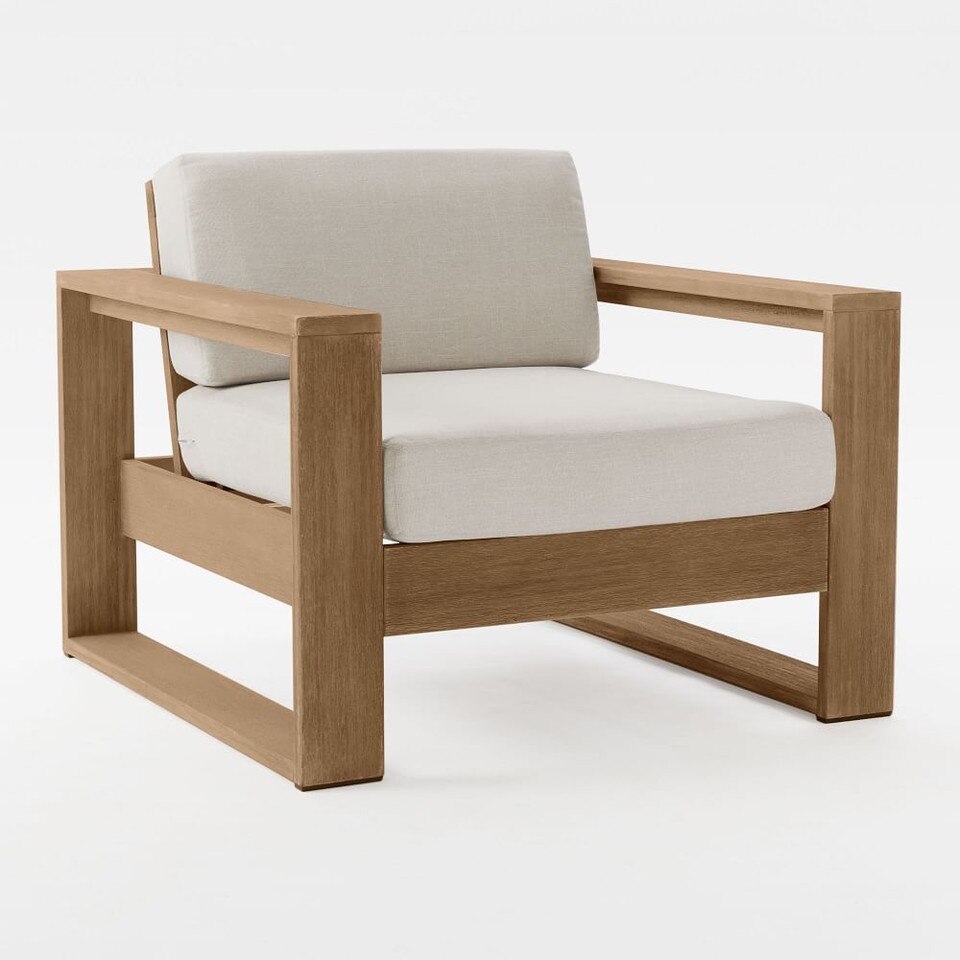 Portside Outdoor Lounge Chair - West Elm UK