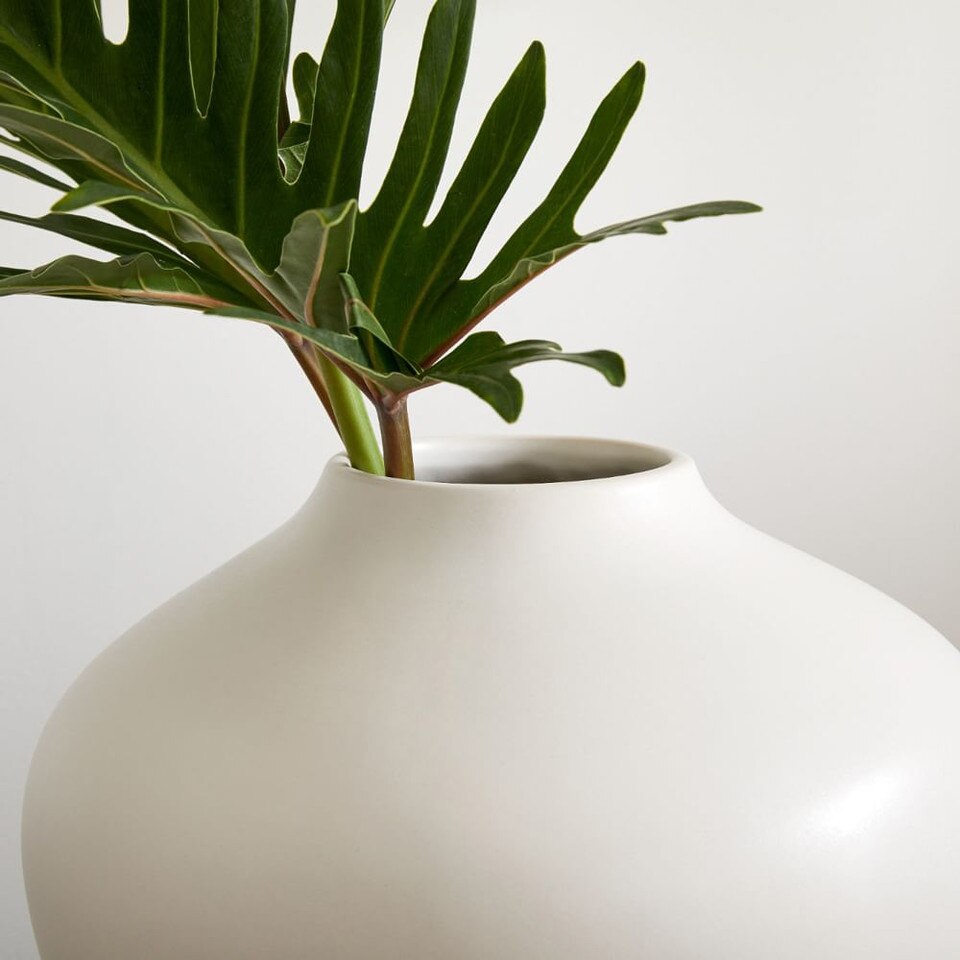Pure White Ceramic Vases | west elm United Kingdom