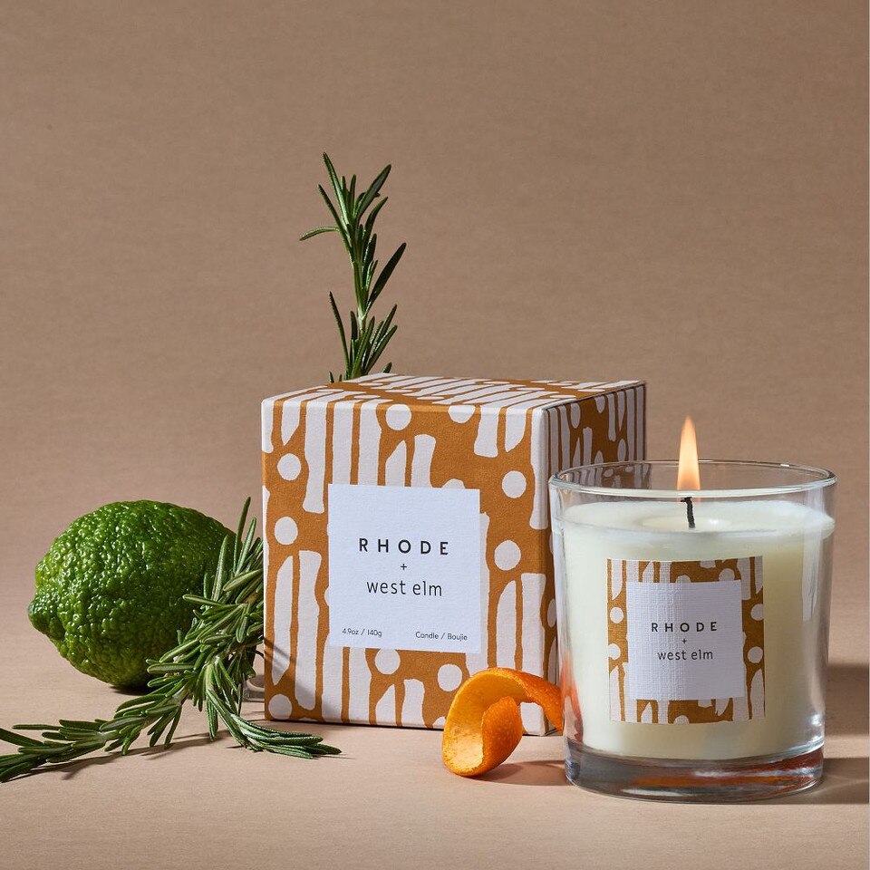 RHODE Boxed Candle - Goa Garden | West Elm | West Elm UK