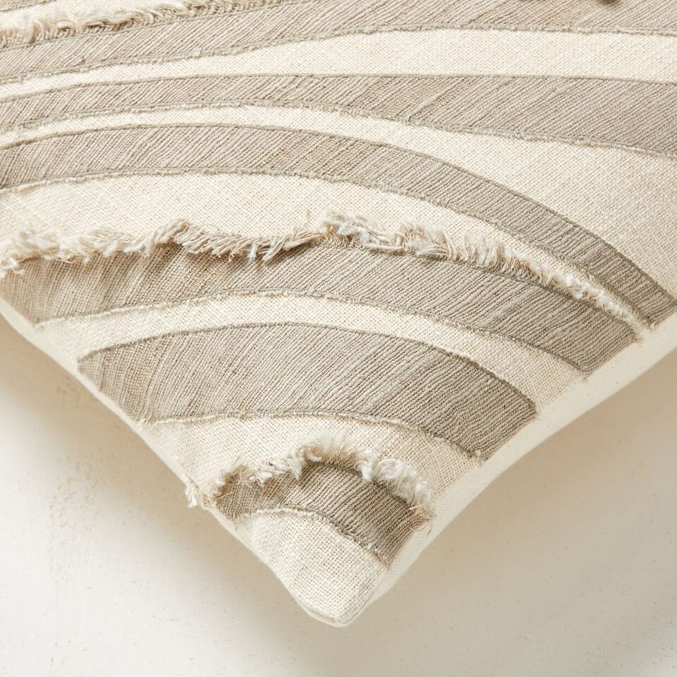 Ripple Wave Pillow Cover | West Elm UK