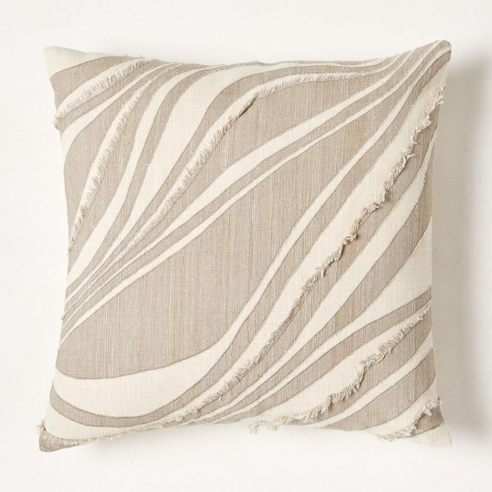 Ripple Wave Pillow Cover | West Elm UK