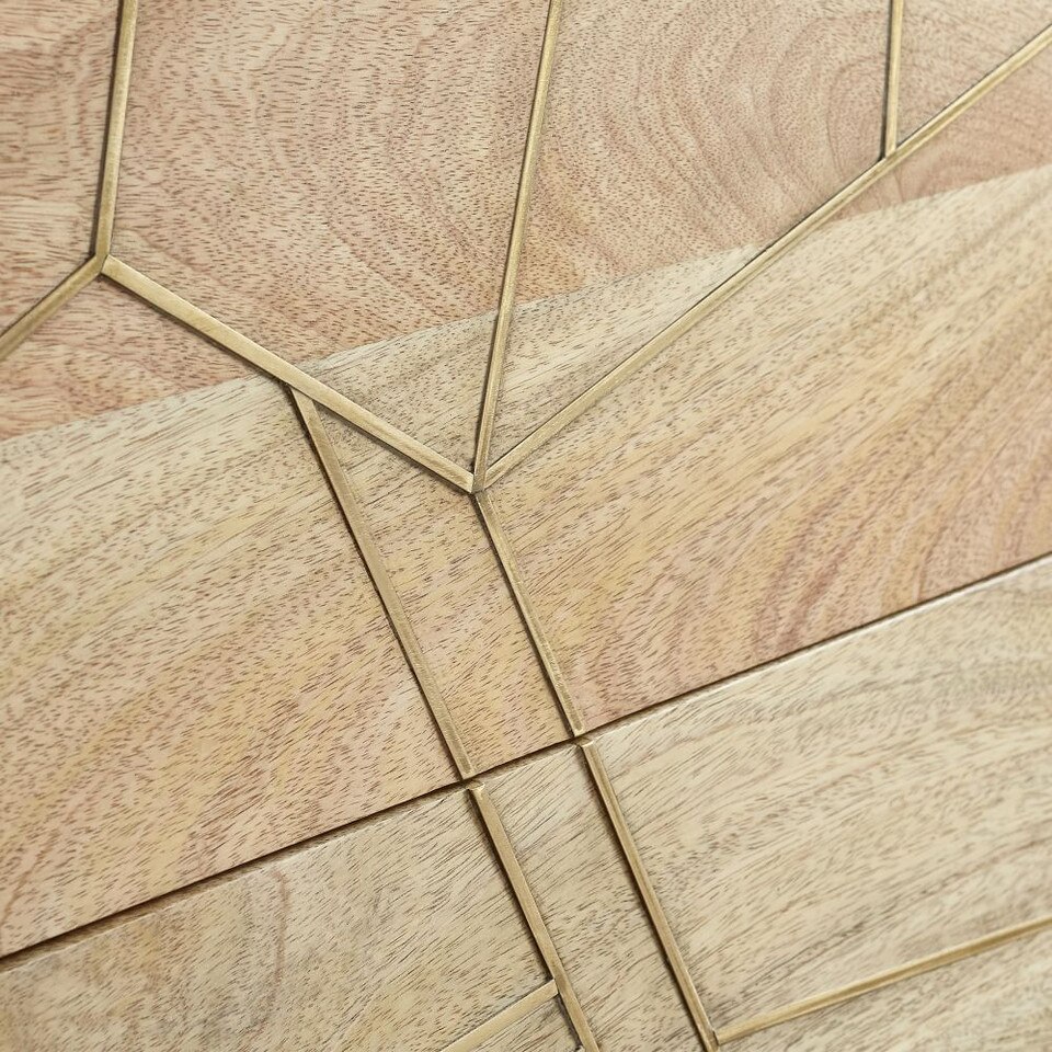 Roar & Rabbitâ„¢ Geo Inlay Bedside Table (61 cm) | West Elm UK