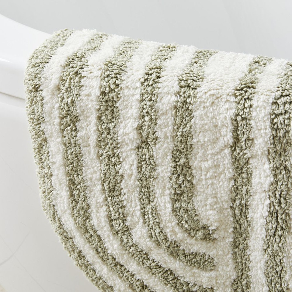 Runway Bath Mat - Plush & Absorbent Cotton Design | West Elm UK