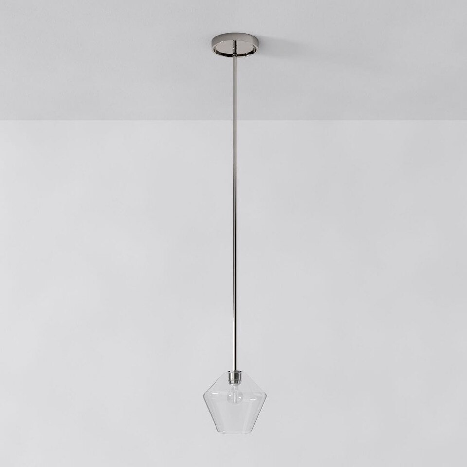 Sculptural Flat Bar Geo Pendant (15 cm − 38 cm) | West Elm UK