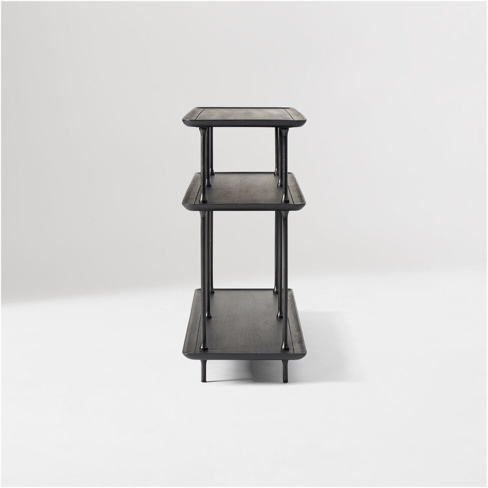 Sintra Wood & Metal Console - Modern Black Finish | West Elm UK