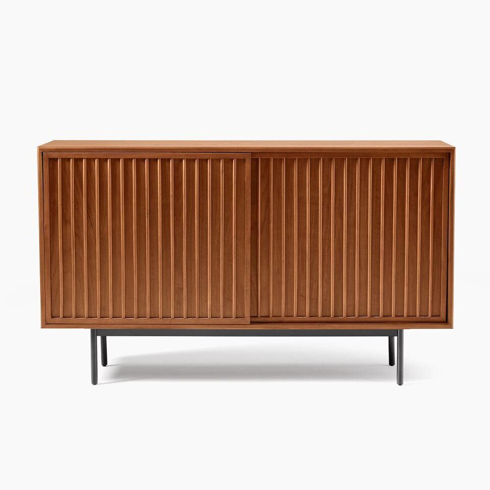 Slatted Sideboard - Walnut | West Elm UK