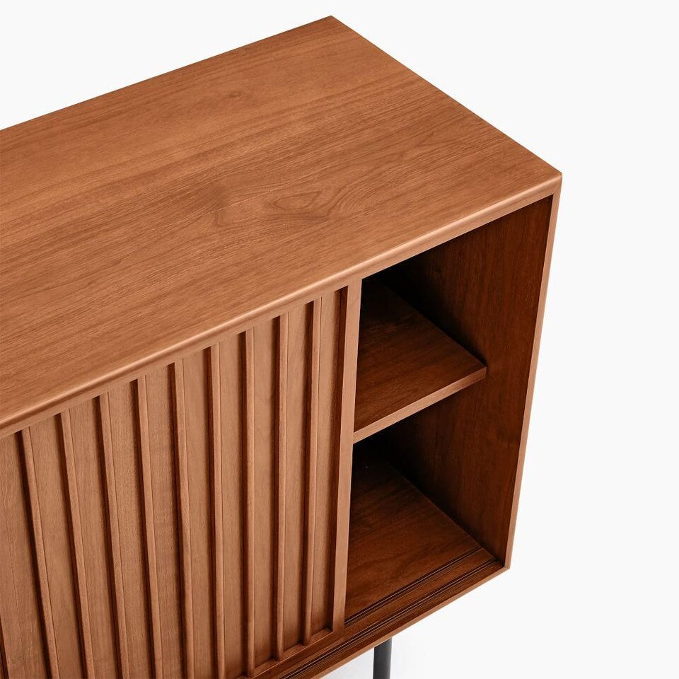 Slatted Sideboard - Walnut | West Elm UK