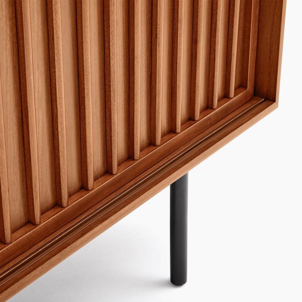 Slatted Sideboard - Walnut | West Elm UK