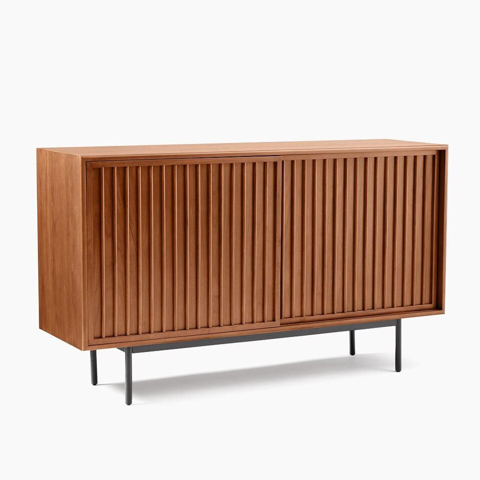 Slatted Sideboard - Walnut | West Elm UK
