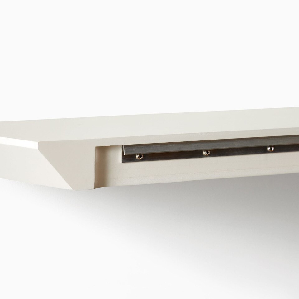 Slim Floating Wall Shelves - Modern Display Solutions | West Elm UK