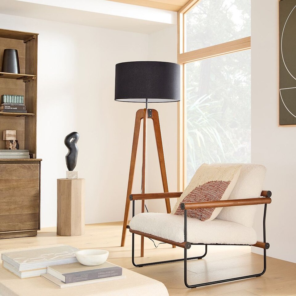 Slope Floor Lamp 160 cm - Modern Lighting Design | West Elm UK