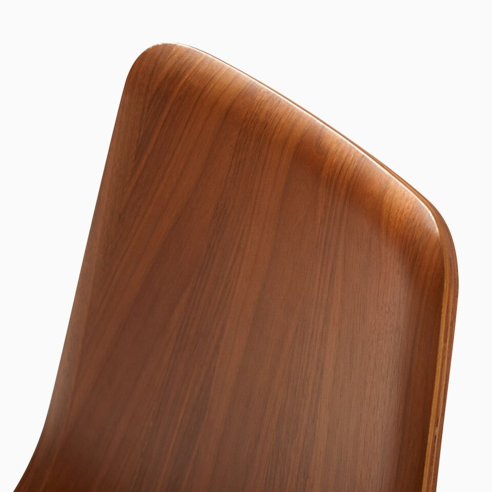 Slope Wood Shell Dining Chair - West Elm UK