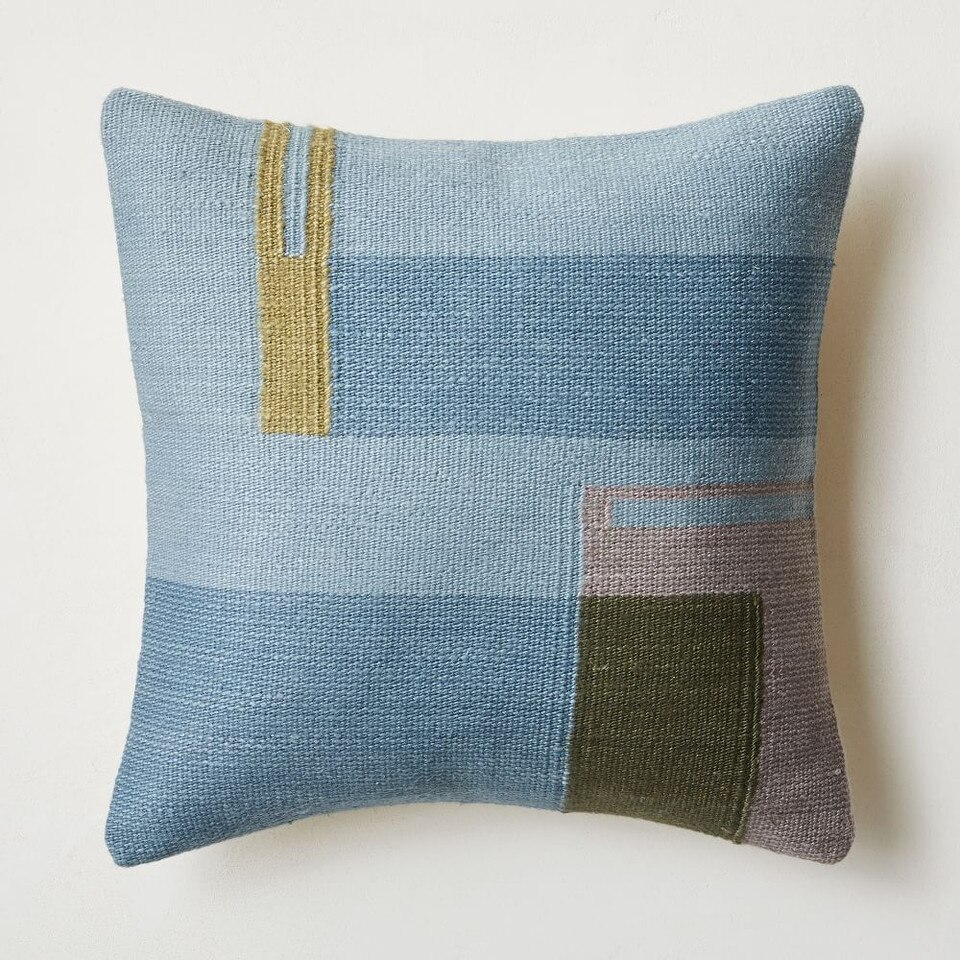 Soft Colorblock Pillow Cover - West Elm UK