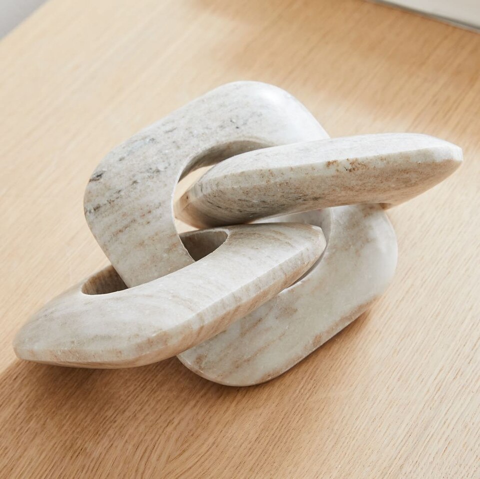 Stone Link Objects - Modern Marble Art Decor | West Elm UK