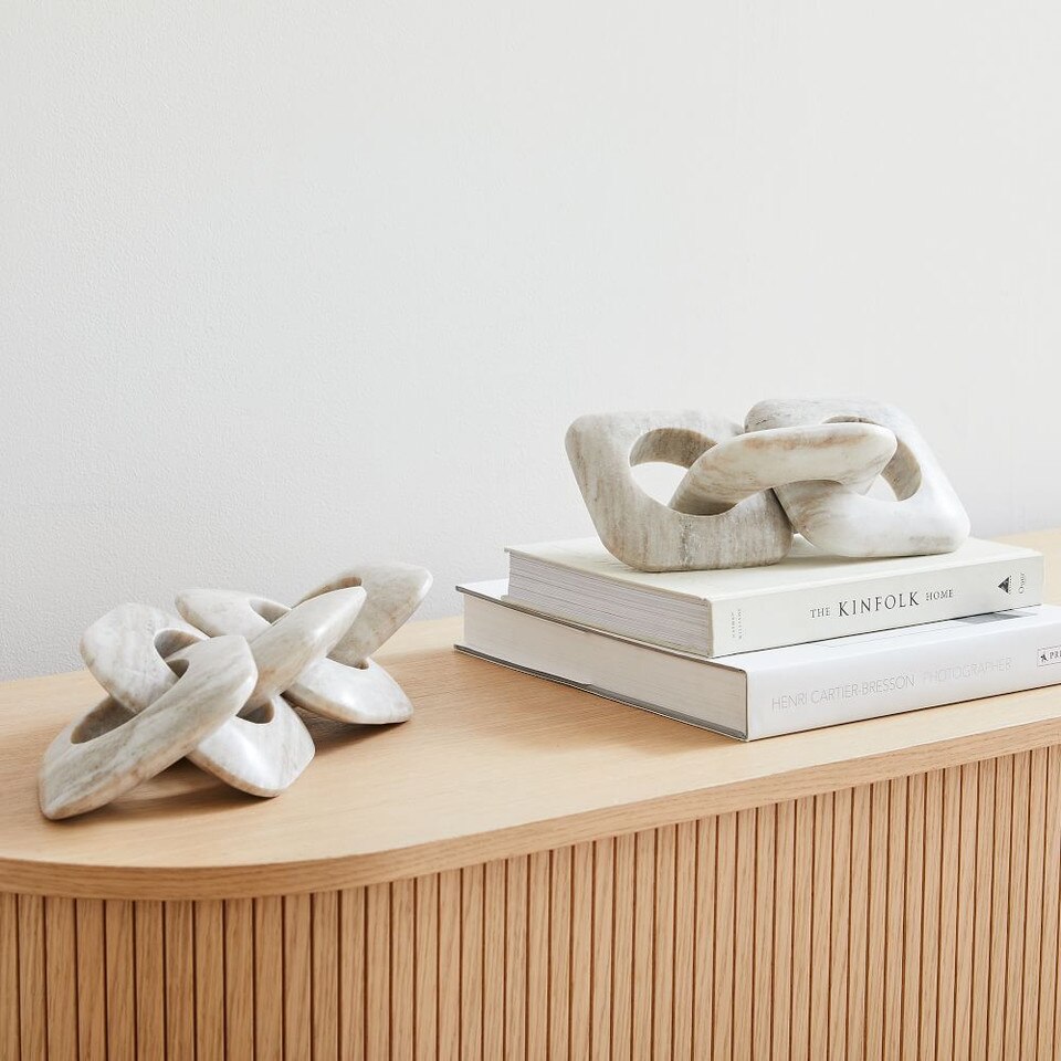 Stone Link Objects - Modern Marble Art Decor | West Elm UK