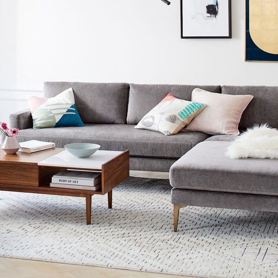 Stone Tile Rug - West Elm UK