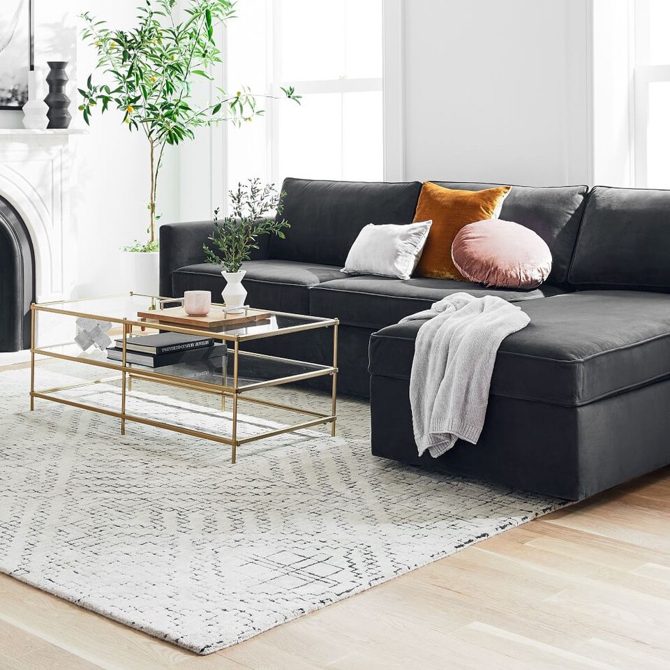 Stone Tile Rug - West Elm UK