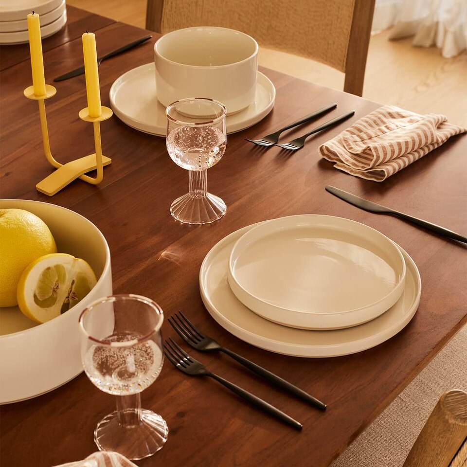 Straight-Sided Stoneware Bowls - Durable & Space-Saving | West Elm UK