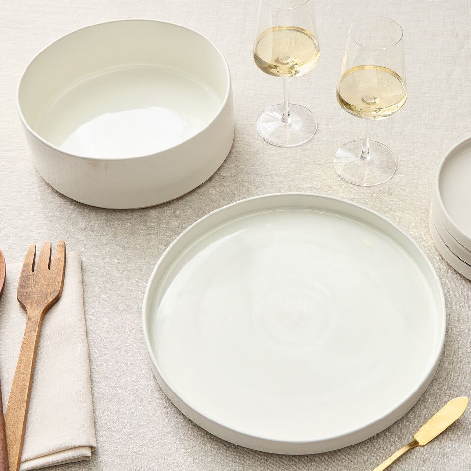 Straight-Sided Stoneware Bowls - Durable & Space-Saving | West Elm UK