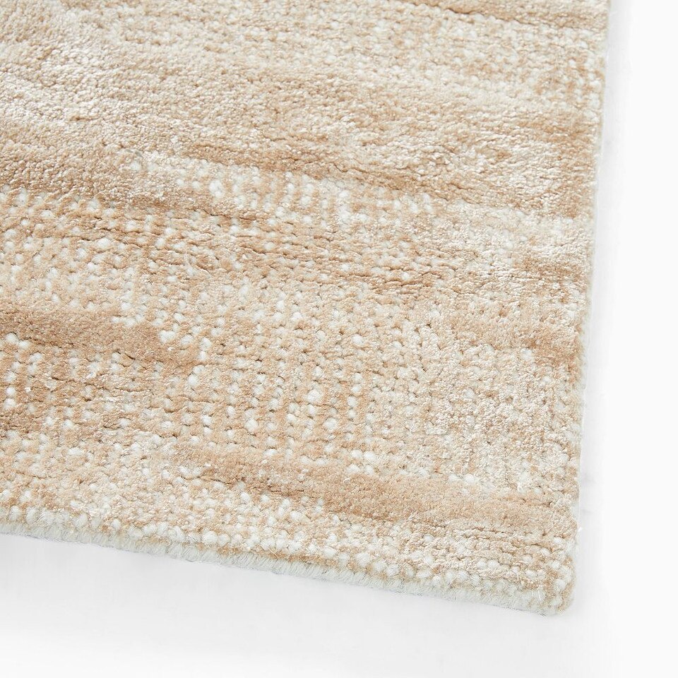 Striated Glimmer Rug - West Elm UK