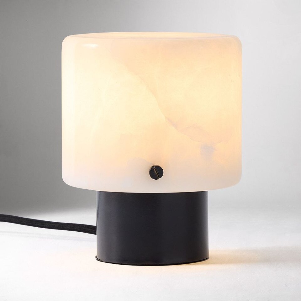 Suki Alabaster Table Lamp - Elegant Fair Trade Lighting | West Elm UK