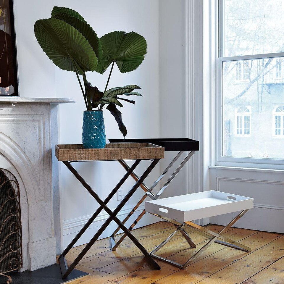 Tall Butler Tray Stand - West Elm UK