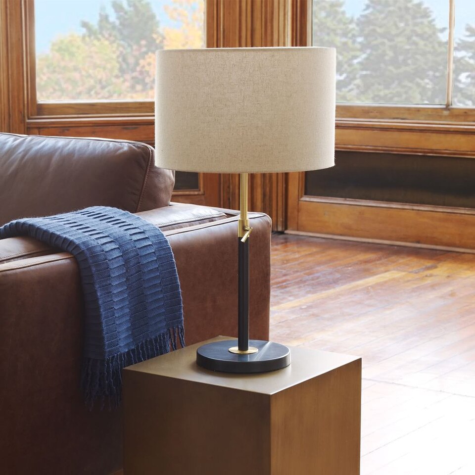 Telescoping Table Lamp - Modern Adjustable Lighting | West Elm UK