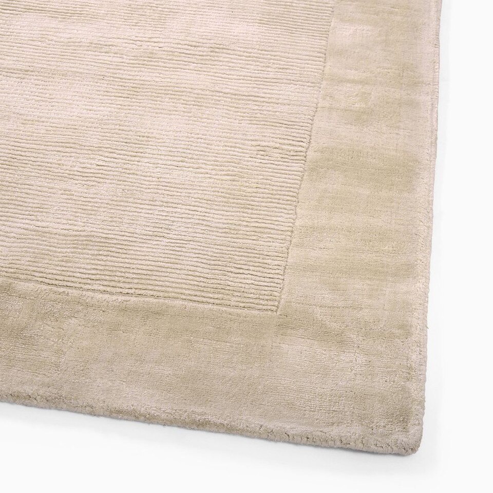 TENCEL™ Frame Rug - West Elm UK