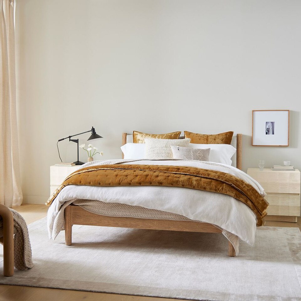 TENCEL™ Frame Rug - West Elm UK