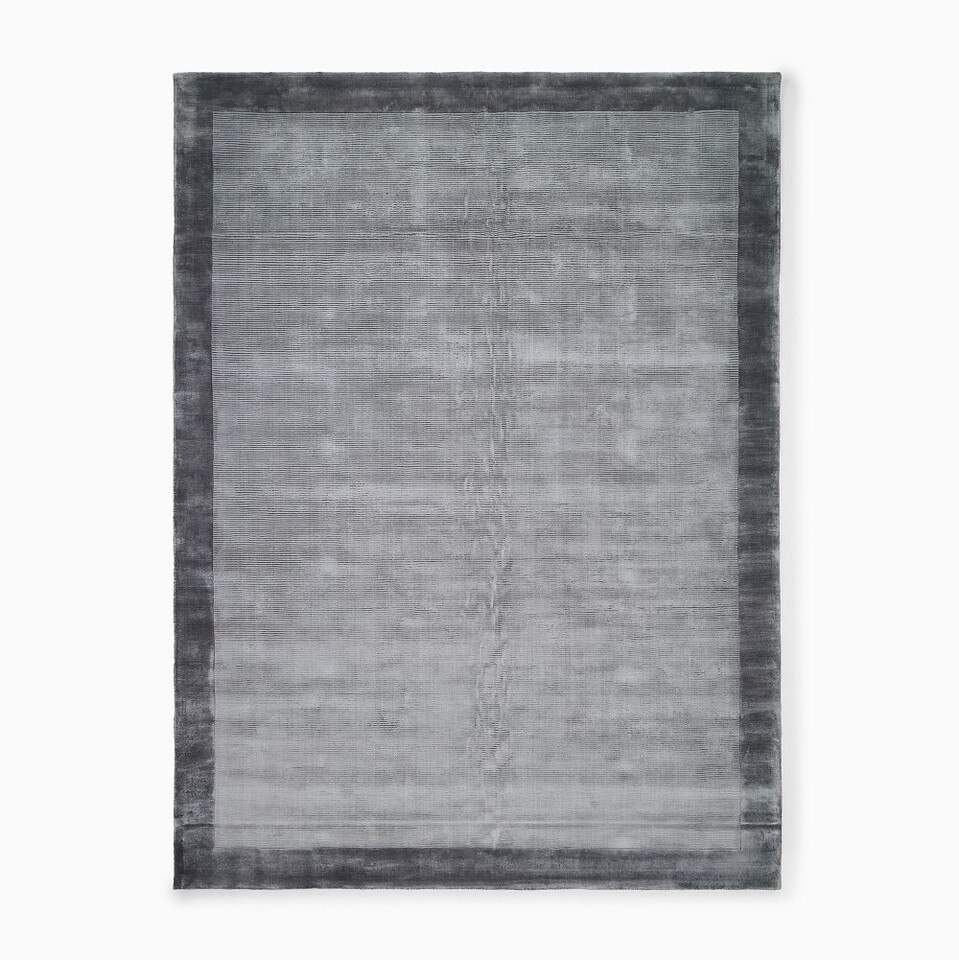 TENCEL™ Frame Rug - West Elm UK
