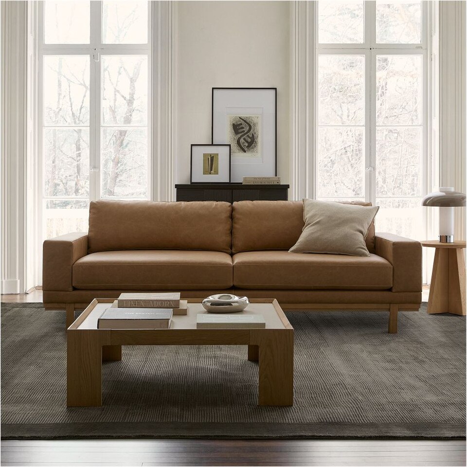 TENCEL™ Frame Rug - West Elm UK