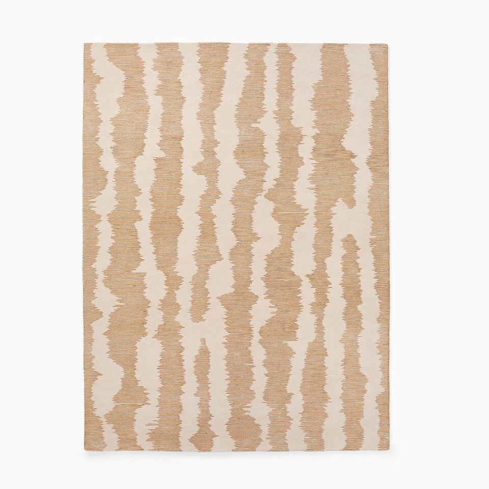 Terrain Stripe Rug - Handcrafted Wool Rug | West Elm UK