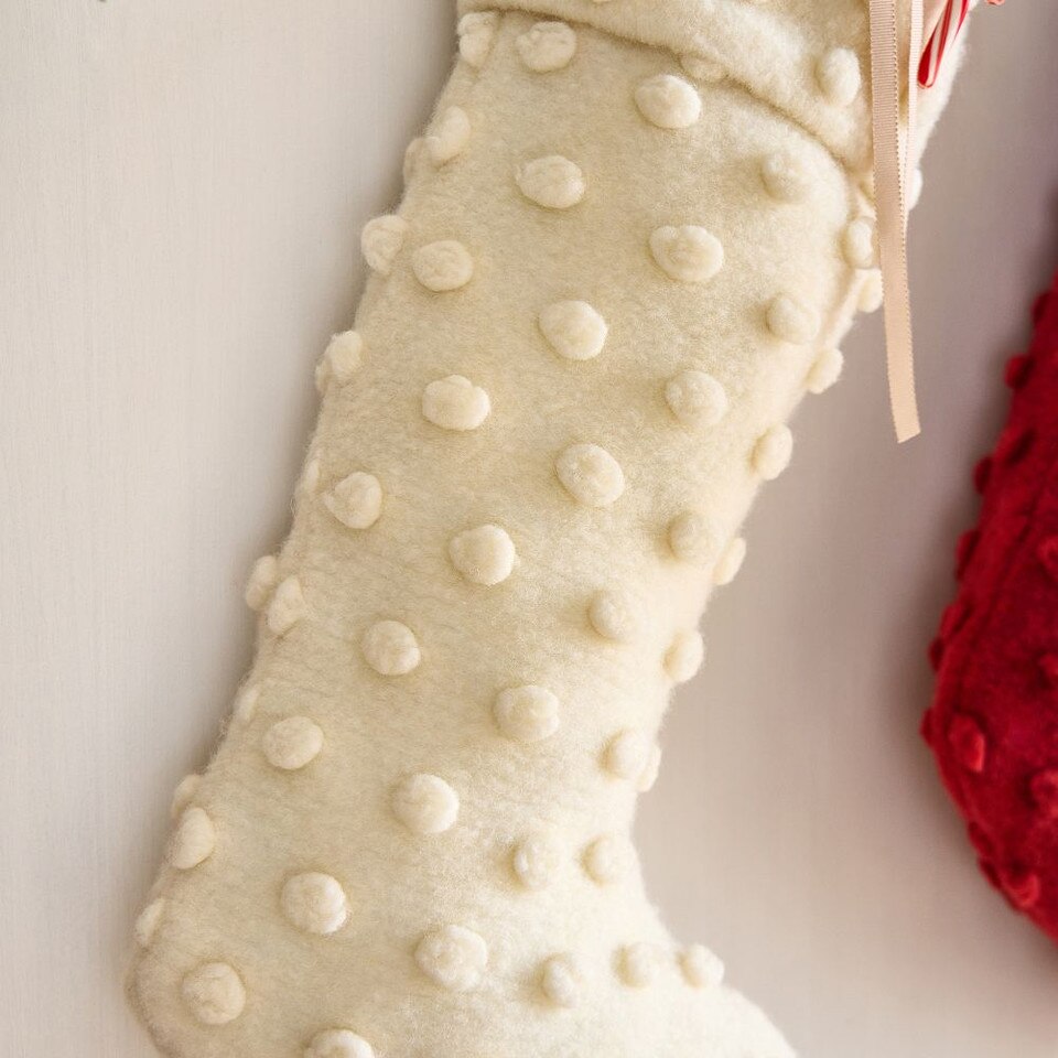 Bubble Wool Stocking | West Elm UK