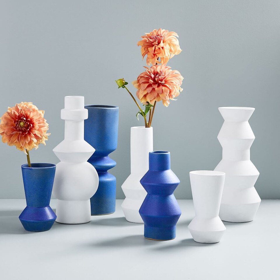Ceramic Totem Vases | West Elm United Kingdom