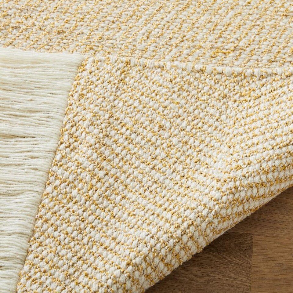 Tweed Flatweave Dhurrie Rug | west elm United Kingdom