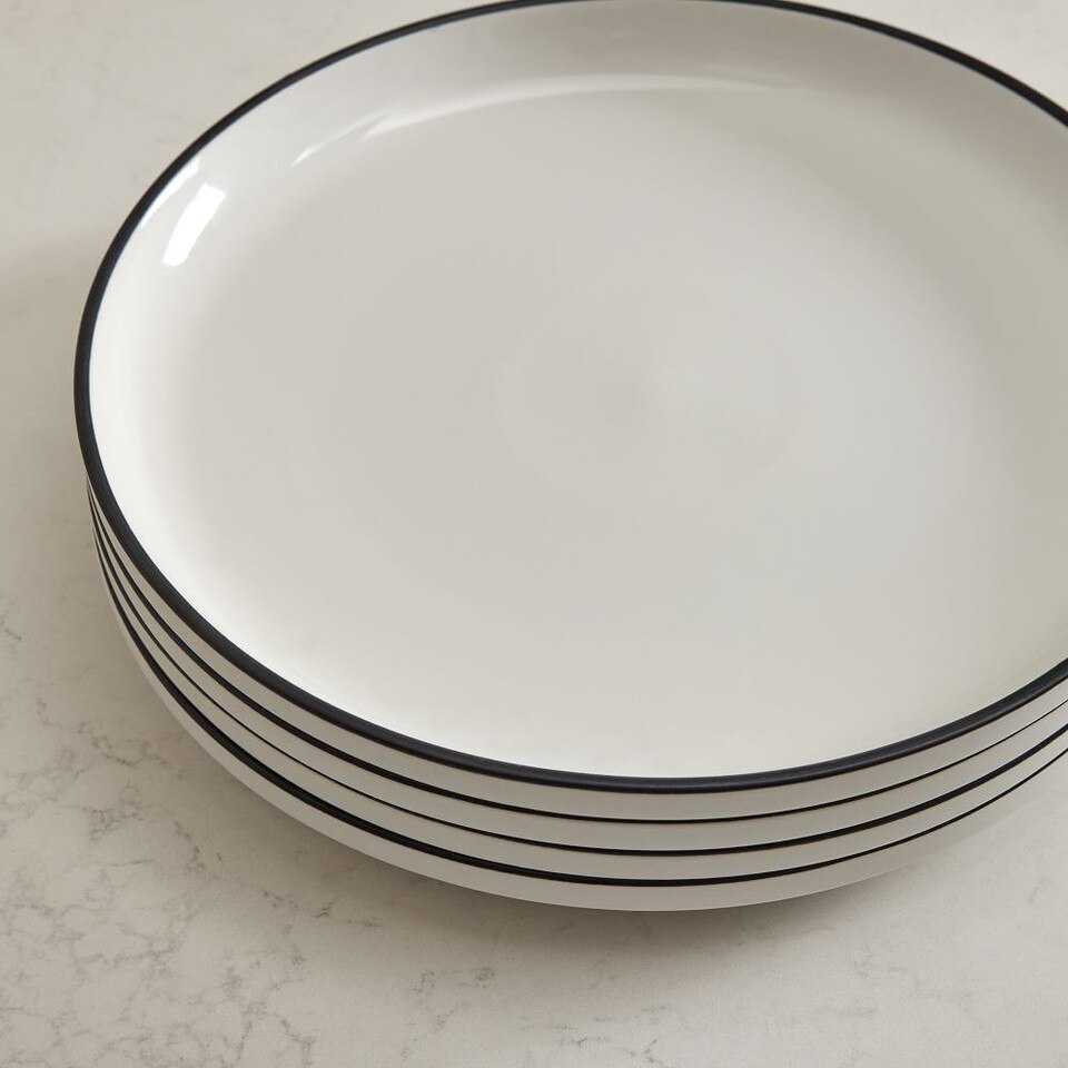 Utility Stoneware Dinner Plates | West Elm UK