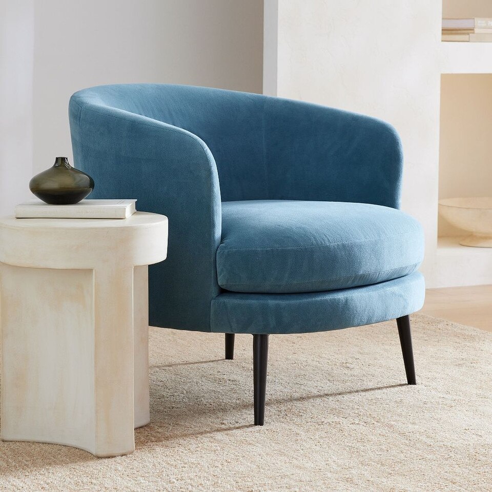 Viv Slipper Armchair | West Elm UK