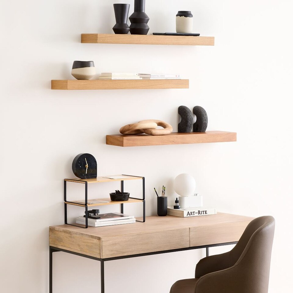 West Elm Floating Shelves