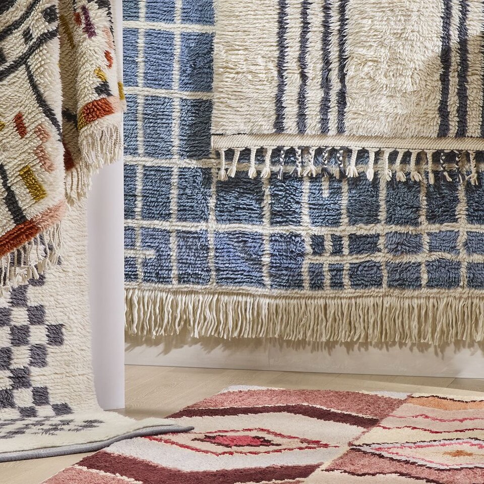 Zigzag Sketch Rug | West Elm UK