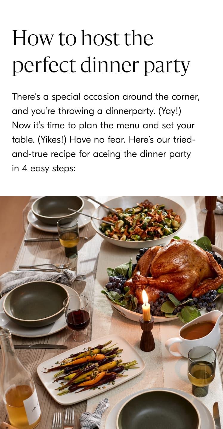 Host the Perfect Dinner Party | West Elm UK